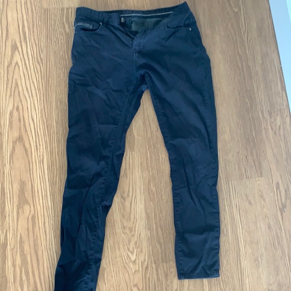 Zara | Pants | Zara Man Basic Collection Pants Dark Blue Navy | Poshmark